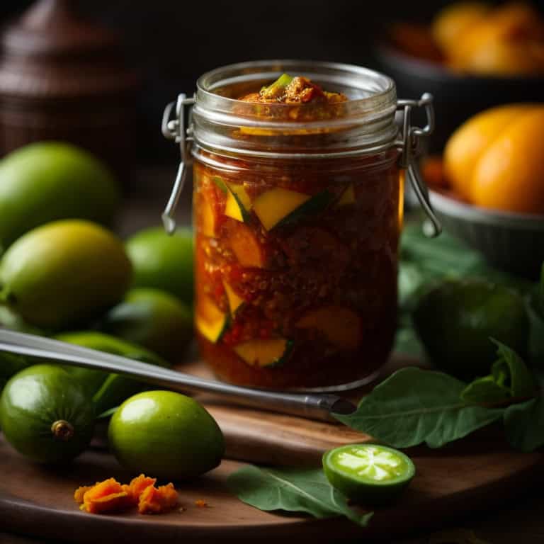 Instant Mango Pickle Recipe